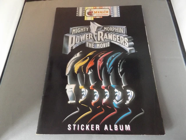 POWER RANGERS THE Movie Sticker Album - Merlin - Only 4 Stickers £7.99 ...