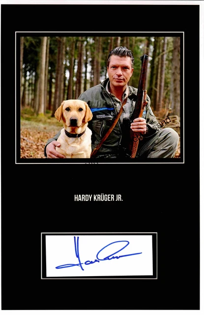 ORIGINAL AUTOGRAMM HARDY Krüger jr. /// Autograph signiert signed ...
