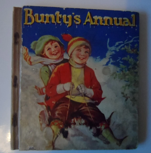 EARLY YOUNG CHILDREN'S Puzzle Story Book Bunty's Annual No inscriptions ...