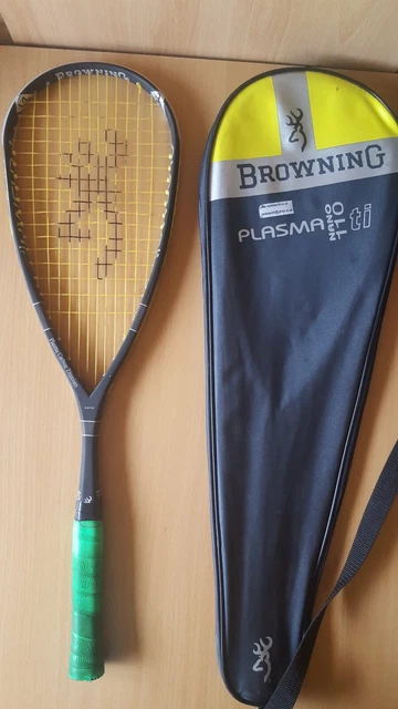 BROWNING PLASMA NANO 100 Carbon Squash Racket RRP £110 £24.99 - PicClick UK