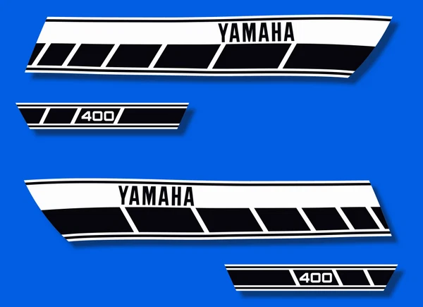 YAMAHA RD 400 1976 - Kit carrosserie Sticker decals - RD400 EUR 42,00 ...