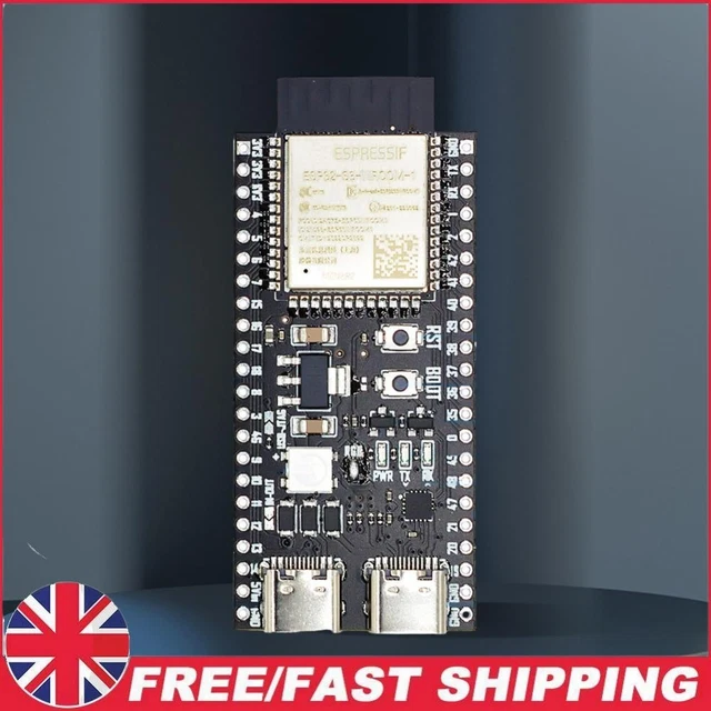 ESP32/ ESP32-S3/ESP32-C3 DEVELOPMENT Board ESP32-S3-DevKitC-1 WiFi+BT BLE Module £8.39 - PicClick UK