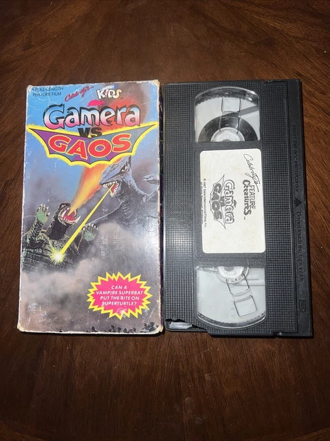POOR GAMERA VS Gaos VHS Kaiju Monster C 1967 1987 Celebrity’s / Just For Kids £8.82 - PicClick UK
