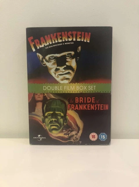 FRANKENSTEIN & BRIDE Of Frankenstein Double Film Box Set DVD EUR 8,75 ...