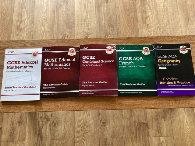 AQA GCSE REVISION Combined Science French Geography Maths And Maths ...