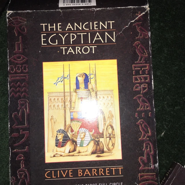 GLI ANTICHI TAROCCHI egizi di Clive Barrett 1994 EUR 107,34 - PicClick IT