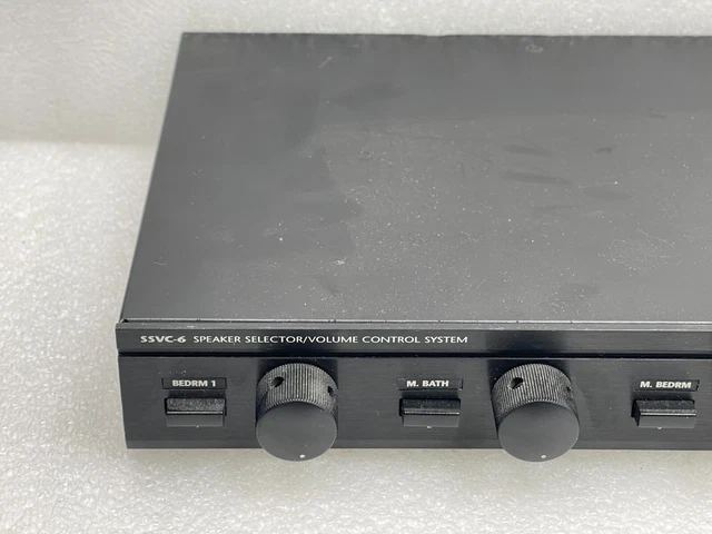 SISTEMA DE SELECCIÓN de altavoces y control de volumen Niles SSVC-6 ...