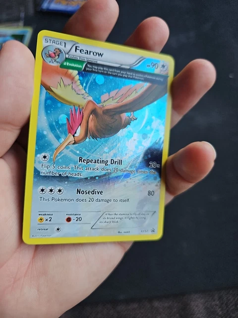 POKEMON TCG CARDS Fearow XY57 Black Star Full Art Holo Promo NM EUR 8 ...