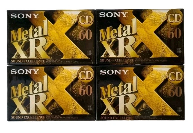 SONY METAL XR 60 Cassette Audio Neuve K7 Hi-Fi EUR 25,00 - PicClick FR
