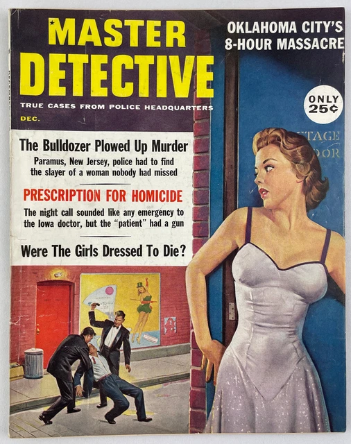 MASTER DETECTIVE MAGAZINE, December 1960, Vintage True Crime Stories ...