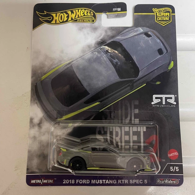 HOT WHEELS 2024 Car Culture - Slide Street 2 - 2018 Ford Mustang RTR ...