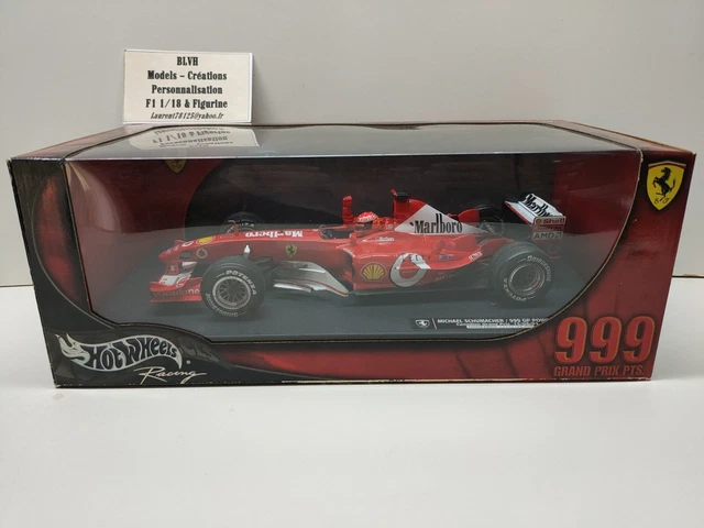 FERRARI F2003 MICHAEL Schumacher 999 GP Points Canadian GP 2003 1/18 ...