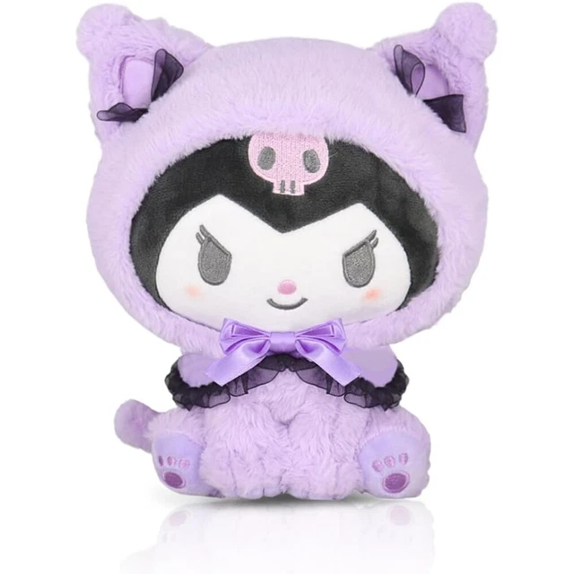 PURPLE PLUSH DOLL W/Cute Ears Playful Expression Soft Comfortable Best ...