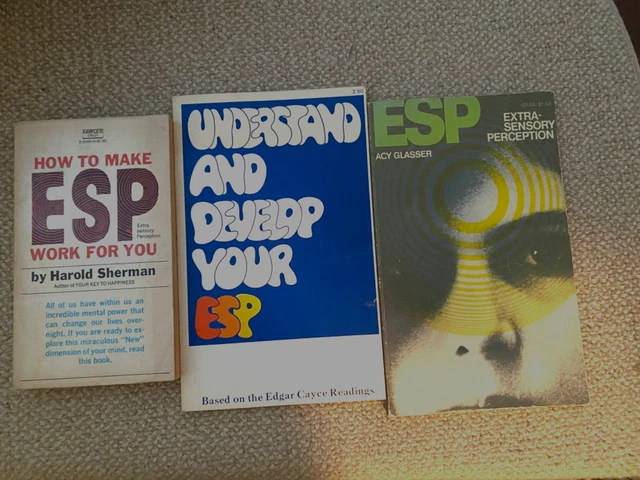 ESP EXTRA SENSORY Perception Books $19.99 - PicClick