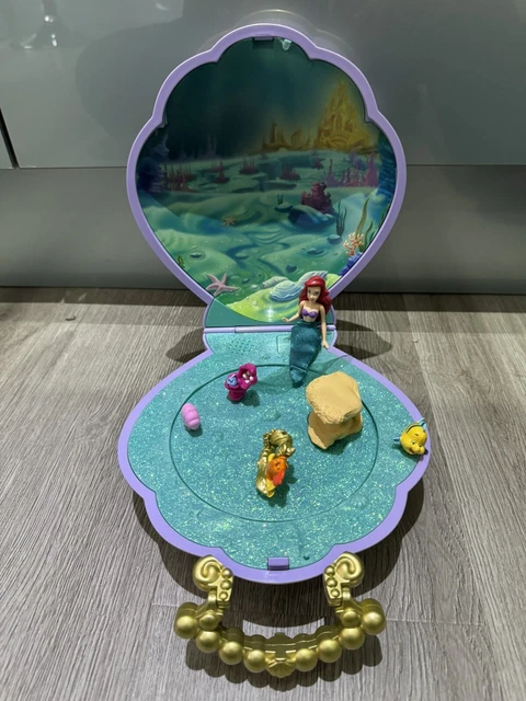 DISNEY THE LITTLE Mermaid Under The Sea Musical Shell Playset. Ariel ...