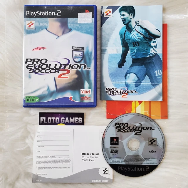 JEU PRO EVOLUTION Soccer 2 PES 2 pour PS2 Complet PAL FR - Floto Games EUR 9,90 - PicClick FR