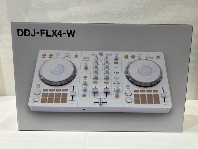 PIONEER DJ DDJ-FLX4-W 2-Channel DJ Controller Rekordbox Serato Japan ...