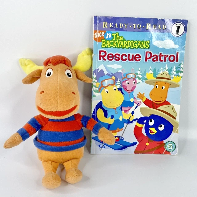 NICK JR. THE Backyardigans Tyrone Plush and Book Rescue Patrol Ty ...