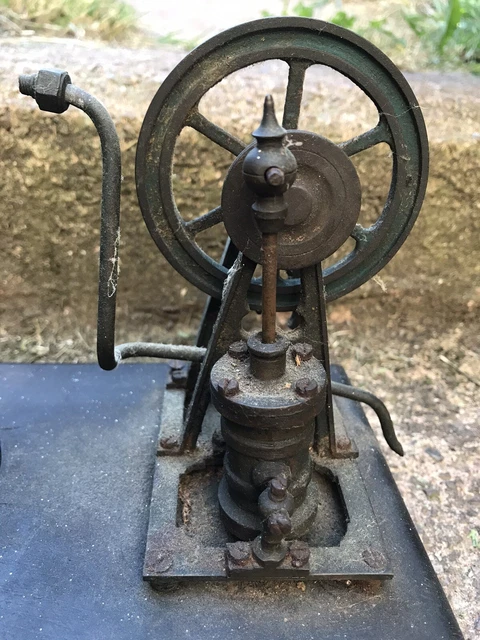 ANTIQUE LIVE steam model steam engine EUR 267,17 - PicClick DE