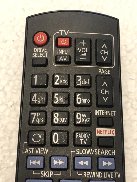 PANASONIC IR6 REMOTE Control For HDD Recorder Original EUR 20,00 ...