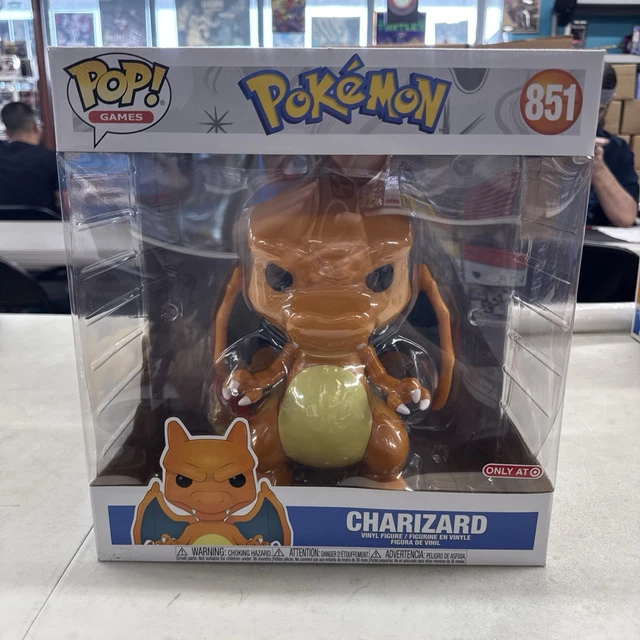 FUNKO POP! 10 in: Pokémon - Charizard (Jumbo) - Target #851 Vinyl ...