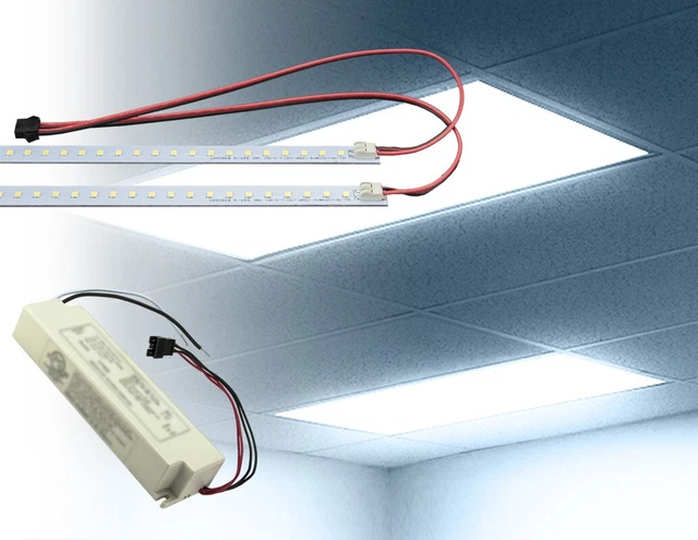 MAGMANN 2X4 LED Retrofit Kits 40w 5000k 4pk $164.44 - PicClick