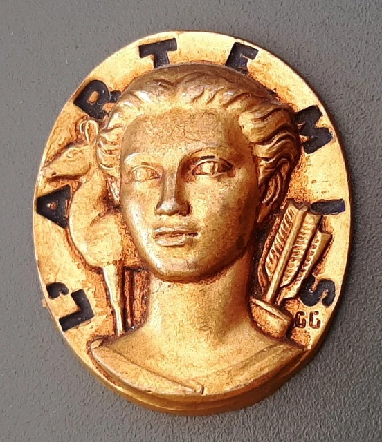 INSIGNE BADGE SOUS Marin l' ARTEMIS Marine ORIGINAL SANS ATTACHE ...