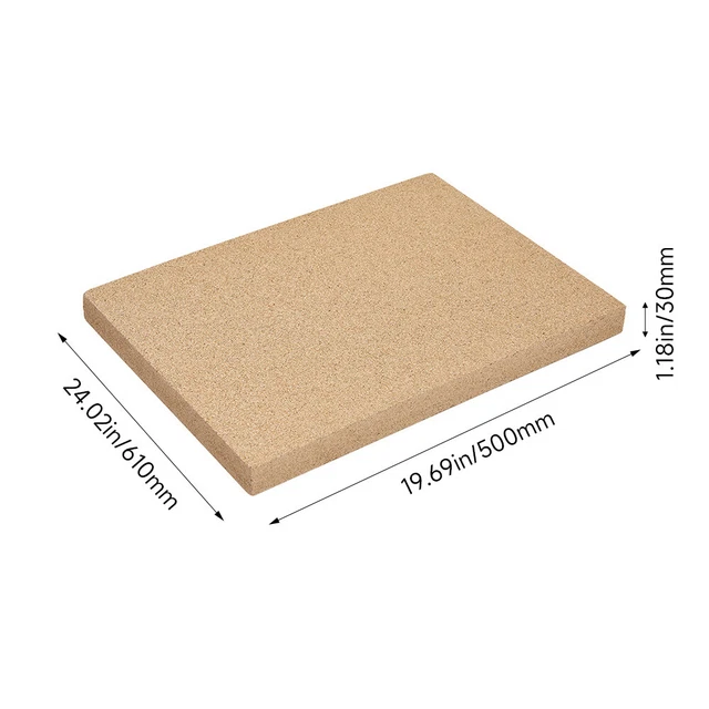 VERMICULITE FIREBRICK FIRE Board Heat Proof Brick Fireboard 500x610mm ...