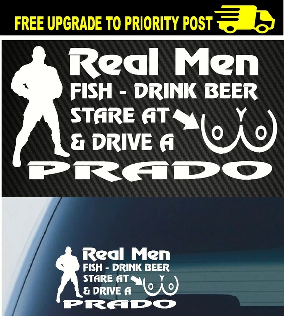 FOR TOYOTA PRADO Sticker funny 4x4 Decal 200mm $7.99 - PicClick AU