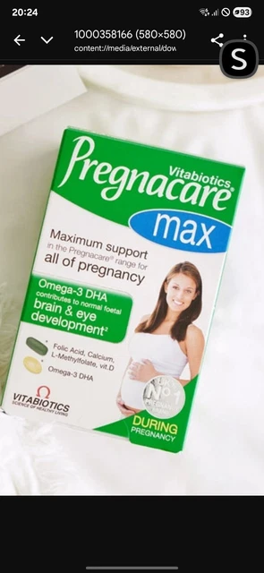 VITABIOTICS PREGNACARE MAX Tablets Plus Omega 84 Capsules £16.13 ...