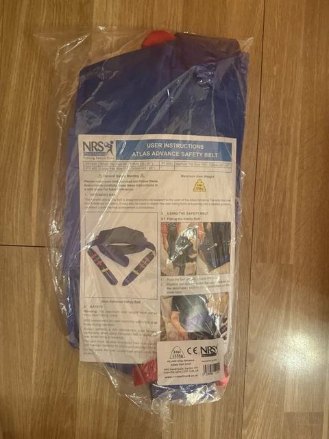 NRS HEALTHCARE ATLAS Advance Transfer Safety Belt - Small New In ...