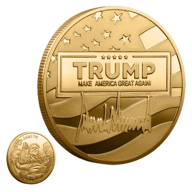 PRESIDENT DONALD TRUMP 2024 Fight Shooting Assassination Commemorative ...