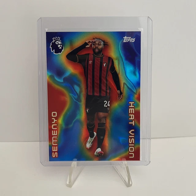 TOPPS PREMIER LEAGUE 2025/26 Bournemouth Antoine Semenyo Heat Vision ...