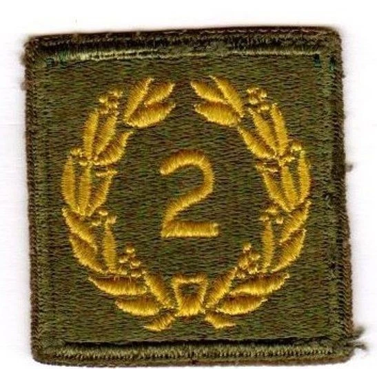 WW2 WWII U S Army Meritorious Unit Commendation 2nd award patch; no ...