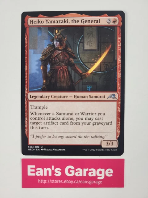 MTG HEIKO YAMAZAKI, The General 146/302 Kamigawa: Neon Dynasty Uncommon - Mint $1.15 - PicClick CA