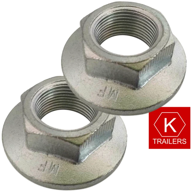 (X2) TRAILER & Caravan Hub / Stake Nut - M24 x 1.5mm - ALKO - KNOTT ...