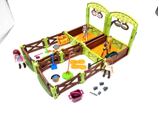 PLAYMOBIL DREAMWORKS SPIRIT Riding Free 9478 & 9480 Lucky & Boomerang ...