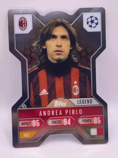 MATCH ATTAX EXTRA 2024 2025 24/25 Kobbie Andrea Pirlo Man Chrome X ...