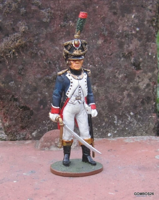 DEL PRADO 1ER EMPIRE NAPOLEON / OFFICIER FUSILLIER DE CHASSEUR DE LA ...