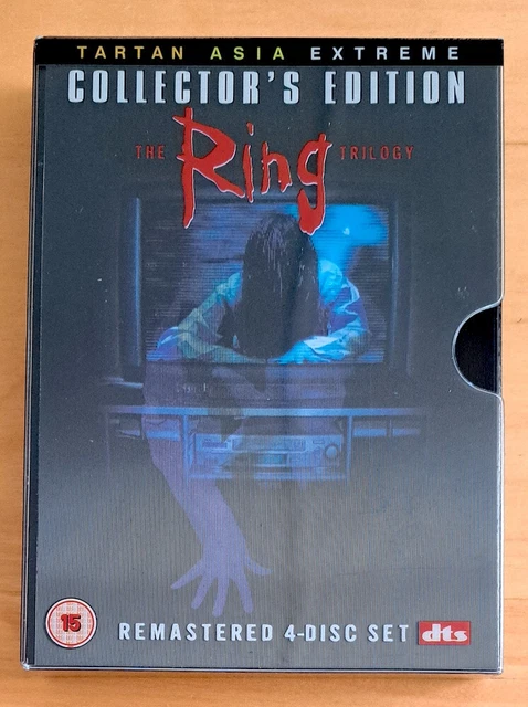 THE RING TRILOGY Tartan Asia Extreme Remastered 4 Dvd Set Hideo Nakata ...