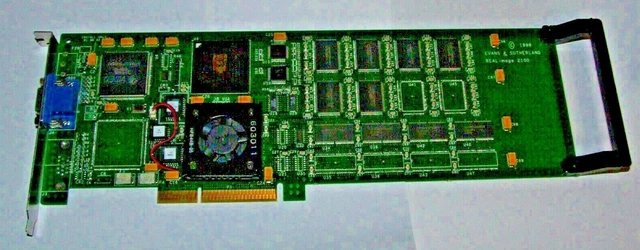 VERY RARE / Vintage Evans and Sutherland Real Image 2100 AGP Graphics ...