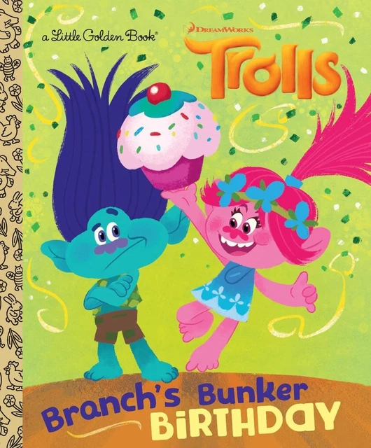 BRANCH'S BUNKER BIRTHDAY (DreamWorks Trolls) by David Lewman (English) Hardcover $7.43 - PicClick AU