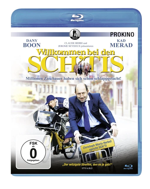 WILLKOMMEN BEI DEN Sch'tis Blu-Ray Komödie Dany Boon Kad Merad Deutsch ...