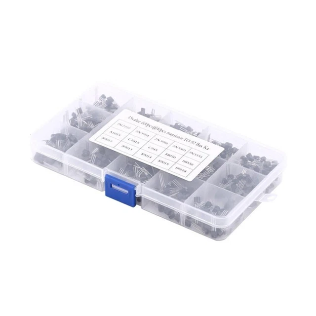 600 PZ KIT transistor kit transistor assortimento transistor triodo audion EUR 17,72 - PicClick IT