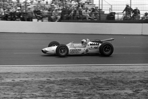 BOBBY MARSHMAN, LINDSEY Hopkins, Lotus 34 Ford Indy Car 1964 Racing Old ...