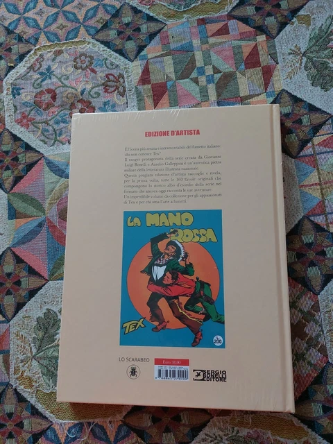SERGIO BONELLI EDITORE Lo Scarabeo Cartonato Tex La Mano Rossa ...