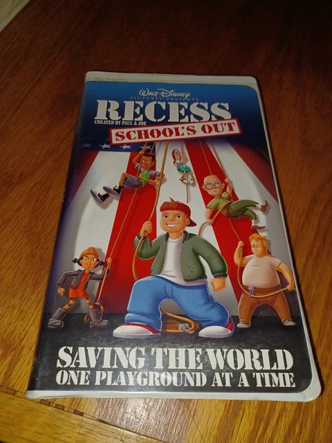 DISNEY RECESS: SCHOOL'S Out (VHS clamshell) (Walt Disney) 8/22 $2.79 ...