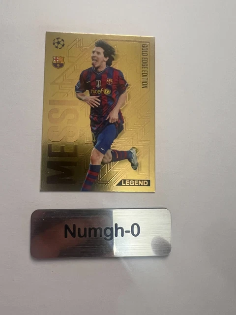GOLD EDGE EDITION Lionel Messi Match Attax 2024/2025 Barcelona 24/25 ...