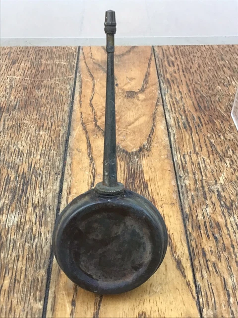 VINTAGE TIN BANJO Oil Can, Dripper / Oiler With Brass Cap £7.49 ...