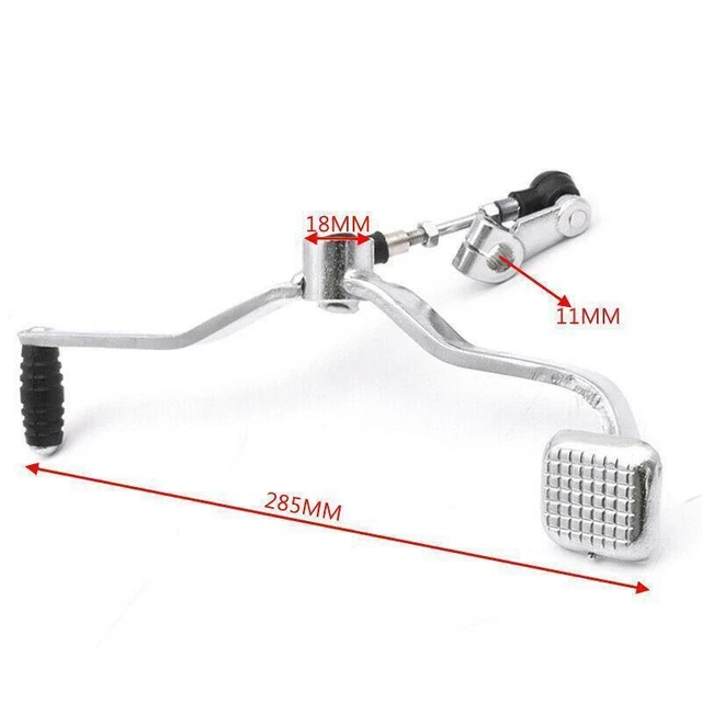 1×MOTORCYCLE MODIFIED GEAR Shift Lever Shifter Pedal Assembly Foot Rest ...